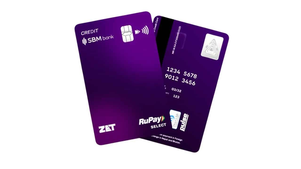 SBM ZET Credit Card - Best Credit Card Against FD in India